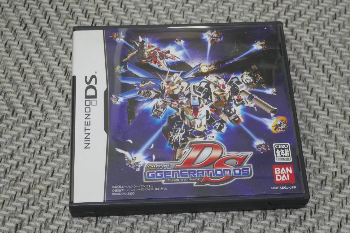 【やや傷や汚れあり】DSソフト SDガンダム GジェネレーションDS の落札情報詳細| ヤフオク落札価格情報 オークフリー
