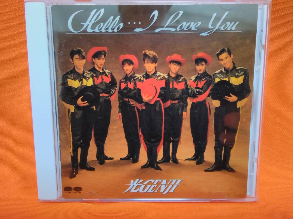 【やや傷や汚れあり】CD 光GENJI Hello I Love You ハロー アイ・ラブ・ユー 89年盤 アルバム 光ゲンジ 送料無料 ...