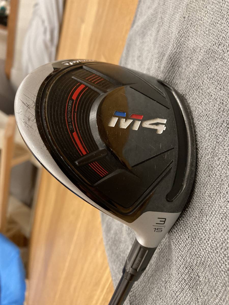 【傷や汚れあり】テーラーメイド M4 3W フェアウェイウッド FW 15° tour AD MJ-6S ヘッドカバー付き Taylor Made の落札情報詳細 - Yahoo!オークション ...
