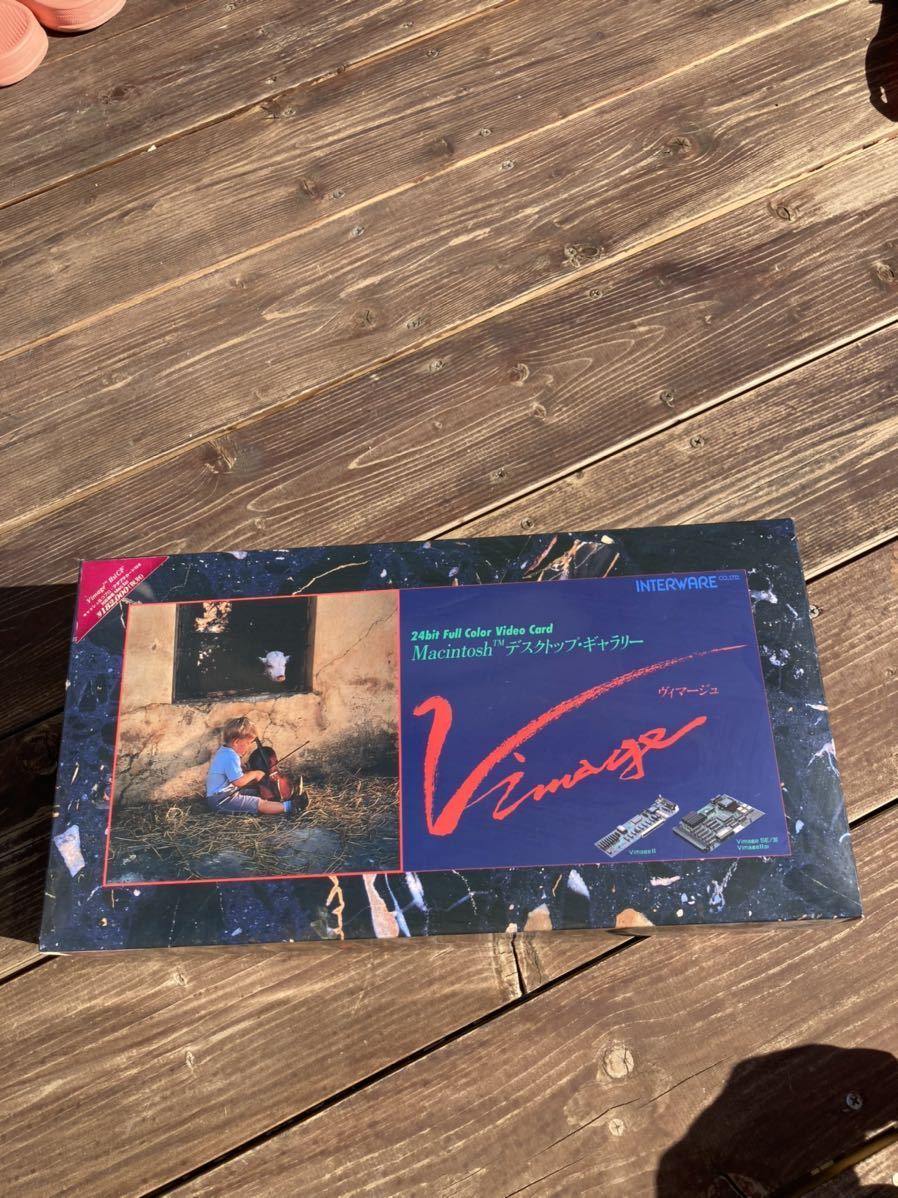 【未使用に近い】MacintoshSE/30 INTERWARE ビデオカード Vimage SE/30 VDR-2A ヴィマージュ ...