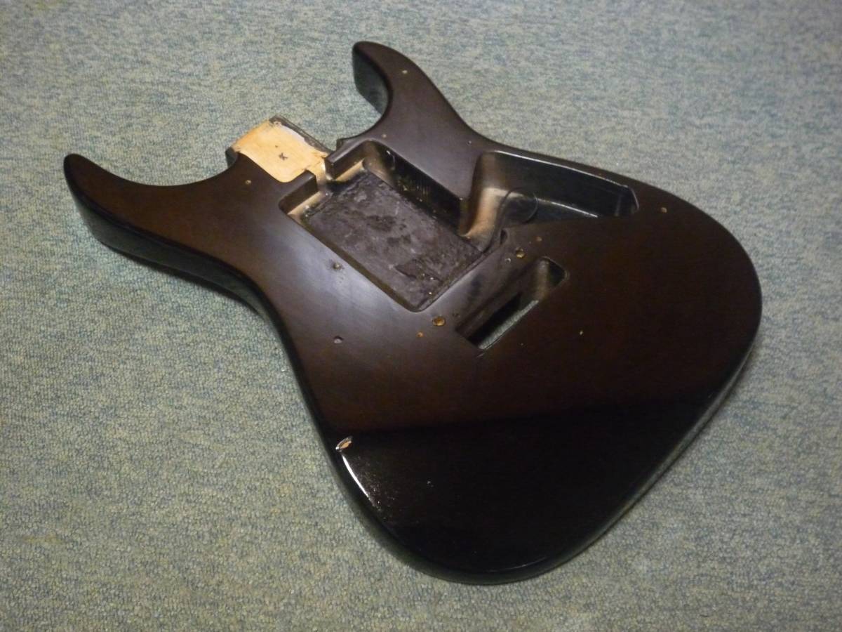 【傷や汚れあり】1986年製 FERNANDES “REVOLVER” FR-65 Body BLACK フェルナンデス リボルバー ボディ ...