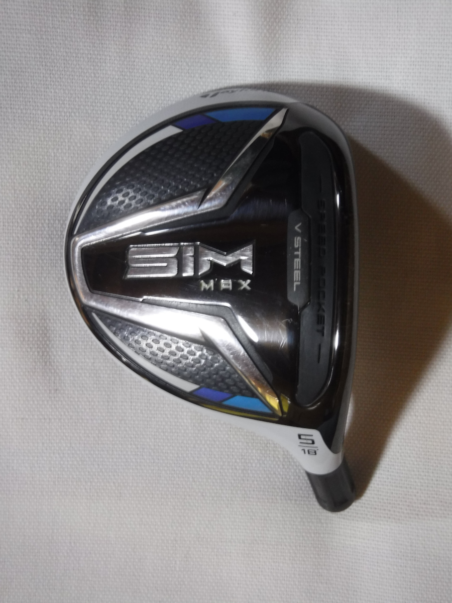 【やや傷や汚れあり】☆ テーラーメイド SIM MAX 5W 18度 フェアウェイウッド ヘッドのみ ☆の落札情報詳細 - ヤフオク落札価格検索 オークフリー