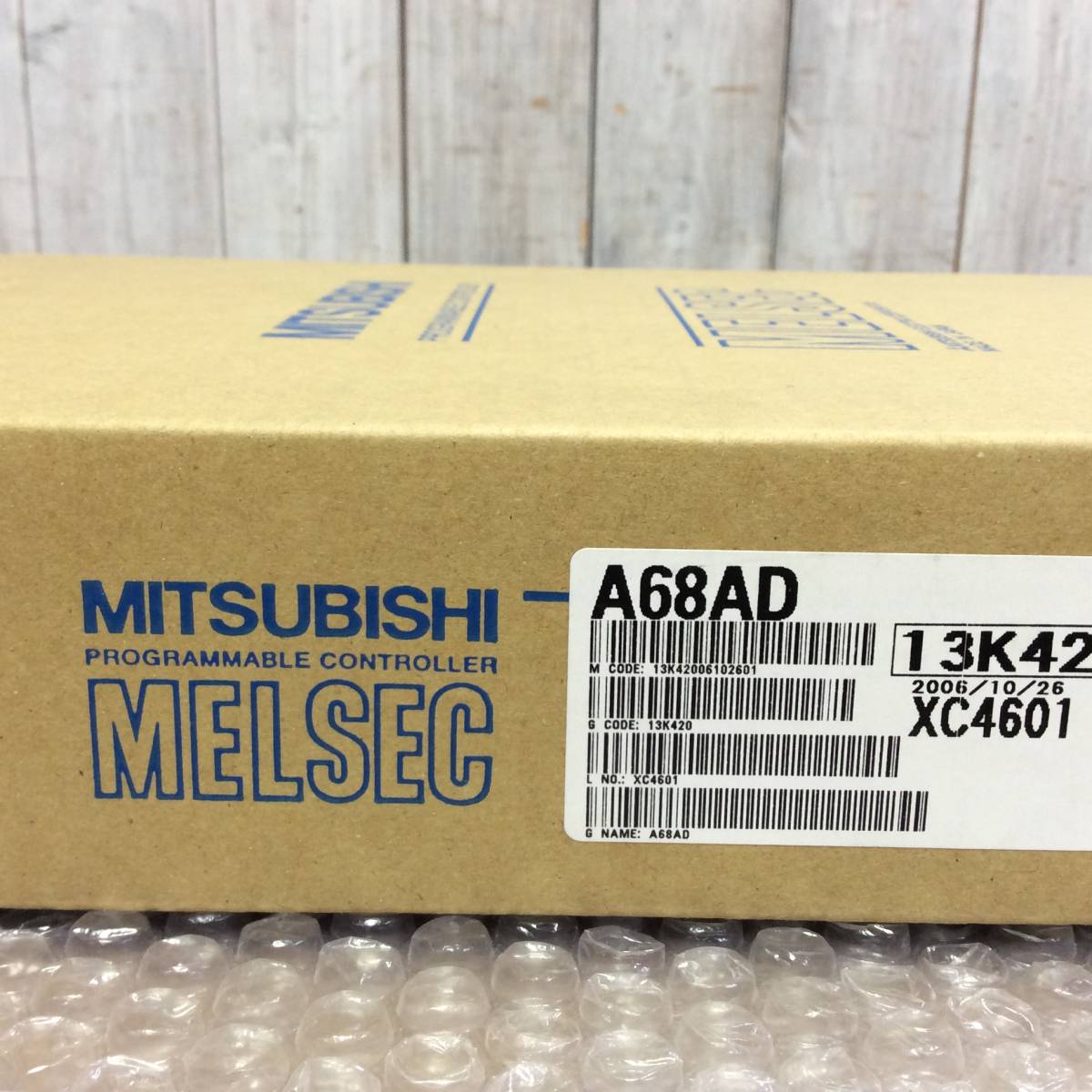 【未使用】【AH-8689】 ★送料無料★ 未使用品 MITSUBISHI 三菱電機 MELSEC-A アナログ－デジタル変換ユニット A68AD シーケンサ PLCの落札情報詳細 ...