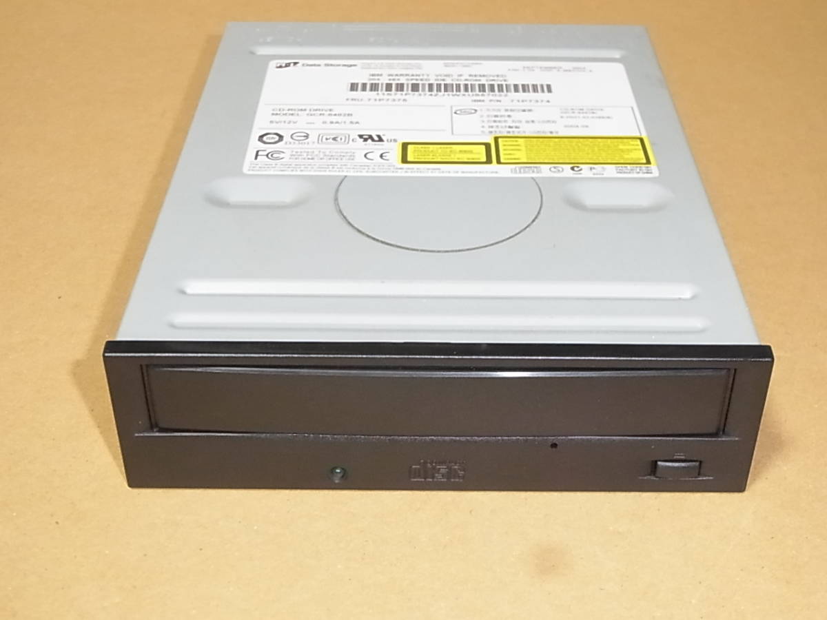 【傷や汚れあり】 日立LG/HLDS CD-ROMドライブ GCR-8482B IDE/IBM 71P7375 (OP580)の落札情報詳細 ...