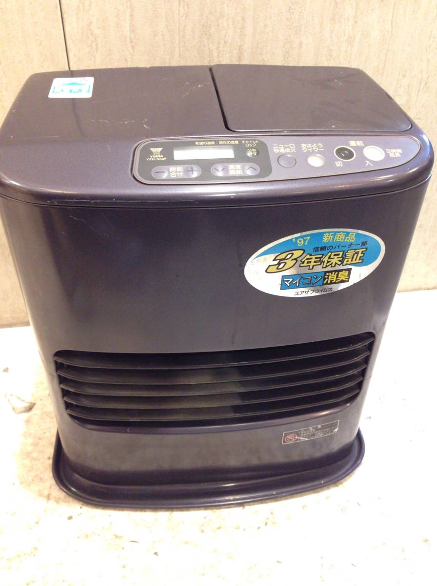 【分解掃除済み】YUASA ユアサ石油ファンヒーター YFH-S30Eの落札情報詳細 - ヤフオク落札価格情報 オークフリー