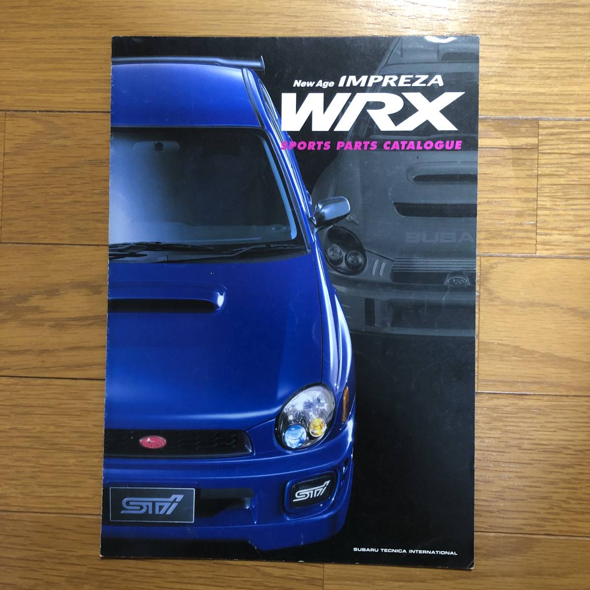 【傷や汚れあり】スバル NEW Age INPREZA WRX カタログ SPORTS PARTS CATALOGUE GD GG STI ...