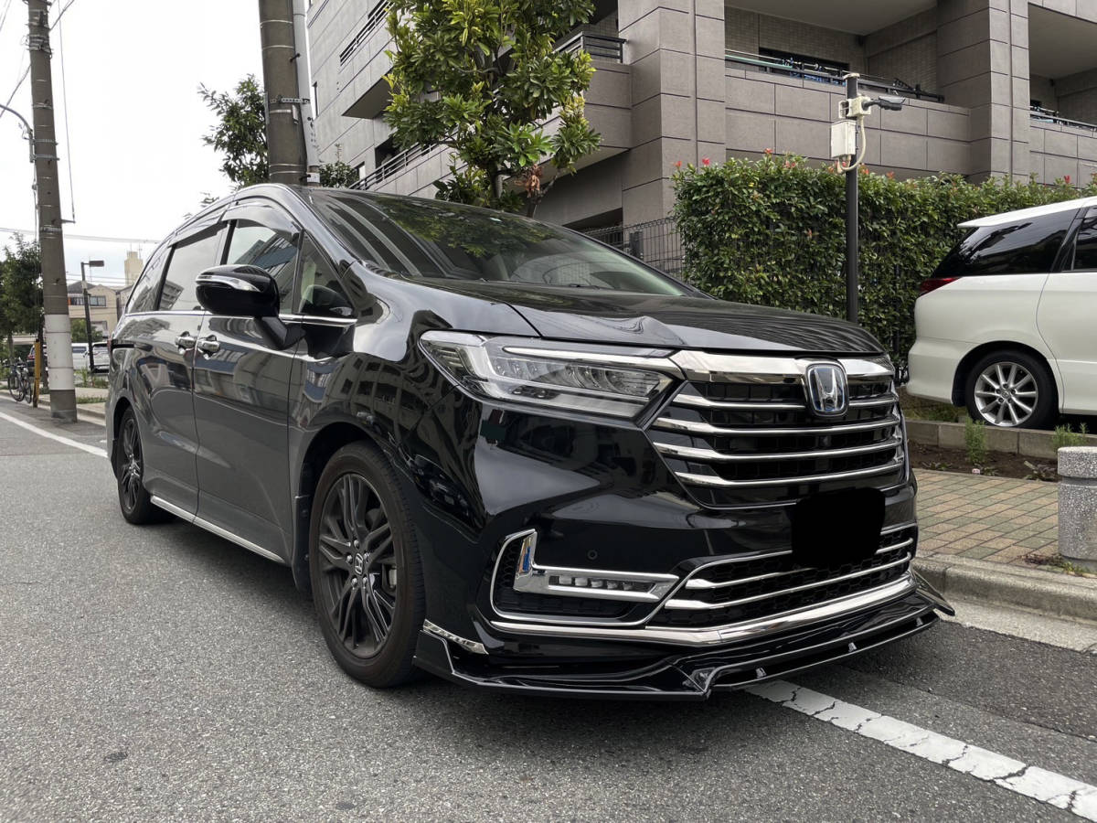 【やや傷や汚れあり】HONDA★オデッセイ RC4後期 最終型 フロントリップスポイラー☆エアロ。ホンダODYSSEYの落札情報詳細 ...