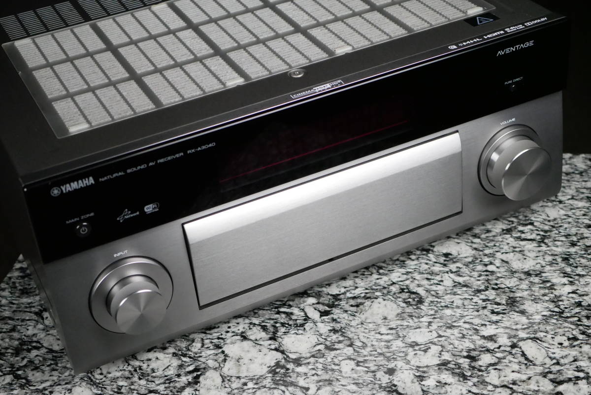 【目立った傷や汚れなし】YAMAHA ヤマハ RX-A3040 AVアンプ 9chのハイエンドモデル 定価25万 付属品多数！ 動作美品 ...