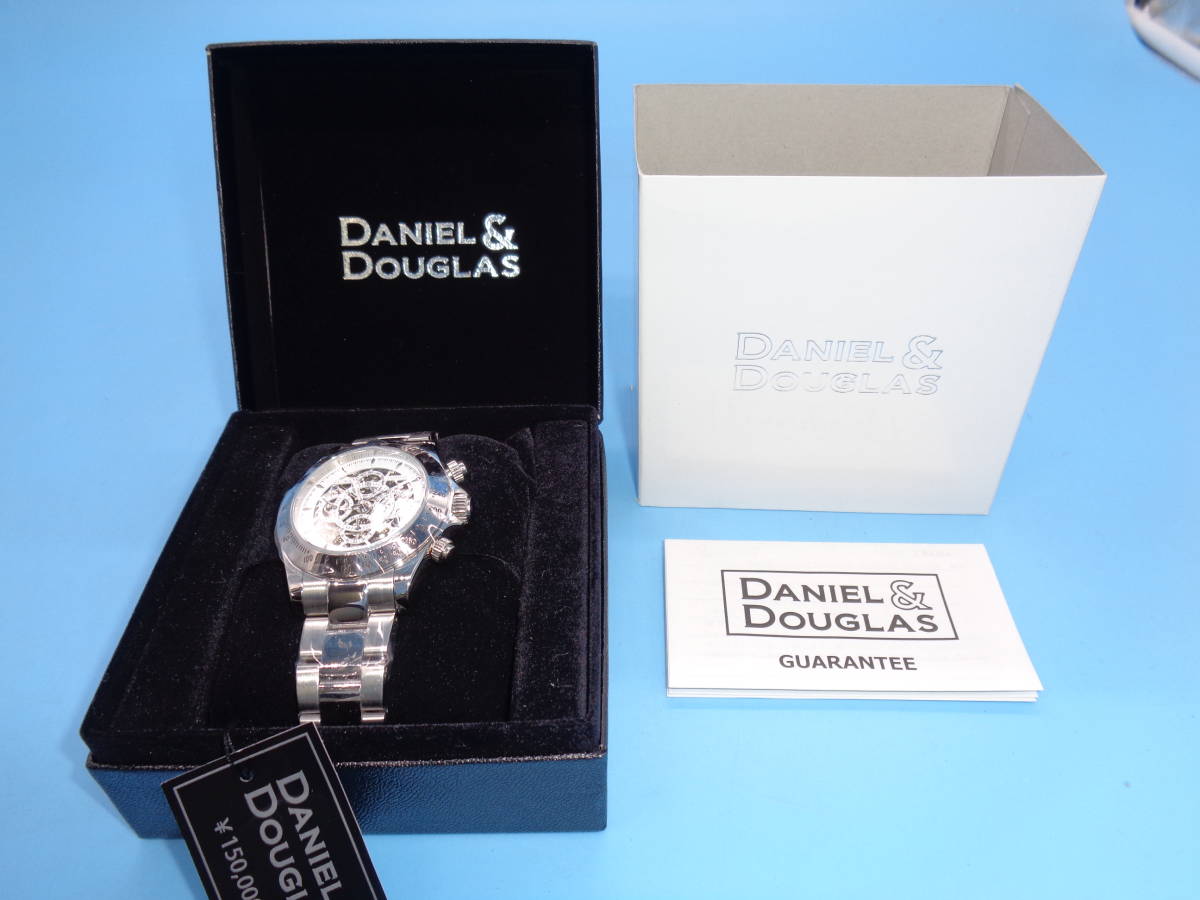 【未使用】79-6 DANIEL&DOUGLAS ダニエル アンド ダグラス 腕時計 新品 DD8802-WHSV の落札情報詳細| ヤフオク落札価格情報 オークフリー