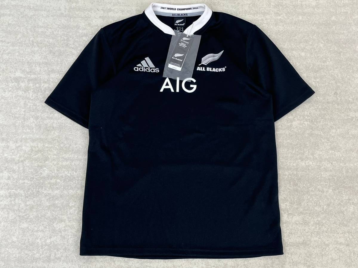 【未使用】WD567 新品 未使用 定価9500円 adidas アディダス ALLBLACKS ラグビー ニュージーランド代表 ジャージ ...