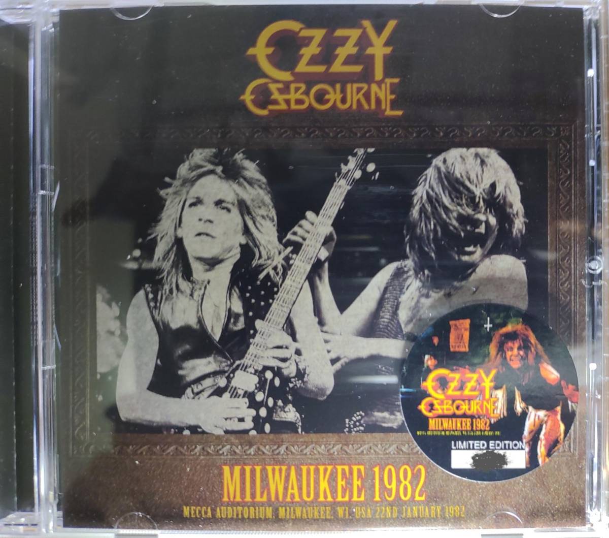 【未使用に近い】[送料込] Ozzy Osbourne 1982 ボーナスCD付 Live USA Randy Rhoads Black Sabbathの落札情報詳細 - ヤフオク落札価格検索 ...
