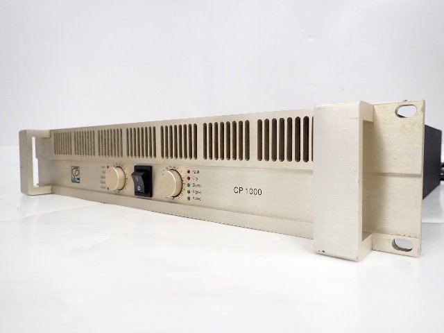 【やや傷や汚れあり】CLASSIC PRO CP1000 ステレオパワーアンプ 2Uラックマウントサイズアンプ PAスタジオ機材 クラシック ...