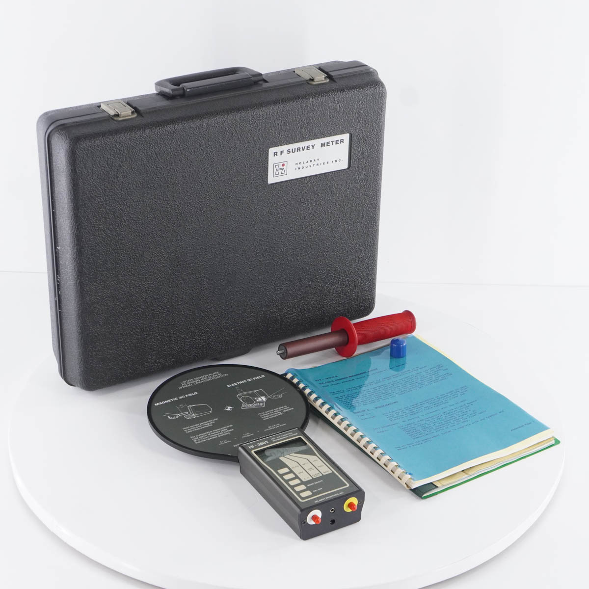 【やや傷や汚れあり】[DW]USED HI-3603 HOLADAY RF SURVEY METER 電磁波漏洩量測定器...[04342 ...