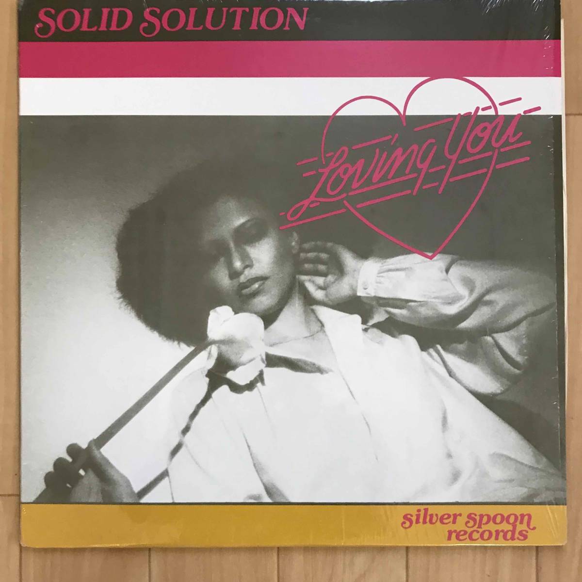 【やや傷や汚れあり】【レア盤】LP レコード SOLID SOLUTION／Loving You US盤 USブラックディスクガイド掲載の落札 ...