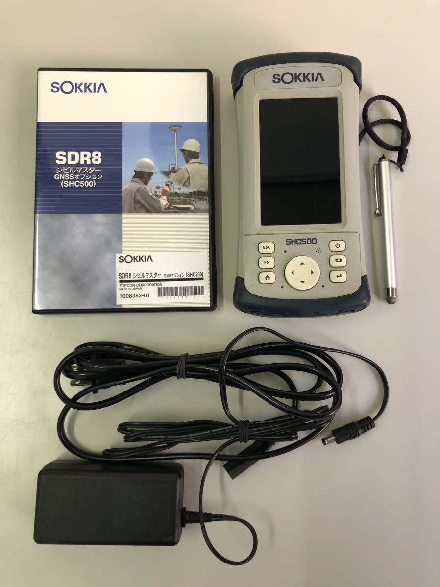 【やや傷や汚れあり】ソキア データコレクター SHC500 SDR8シビルマスター＋GNSSオプション SOKKIAの落札情報詳細 - ヤフオク落札価格検索 オークフリー