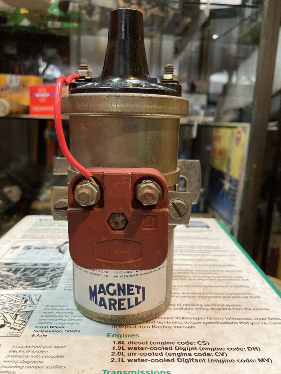 【未使用に近い】MAGNETI MARELLI BZR200A イグニッションコイル マニエッティマレリ アルファロメオ フィアット ジュリア ジュリエッタ 105 パーツの落札情報詳細 ...