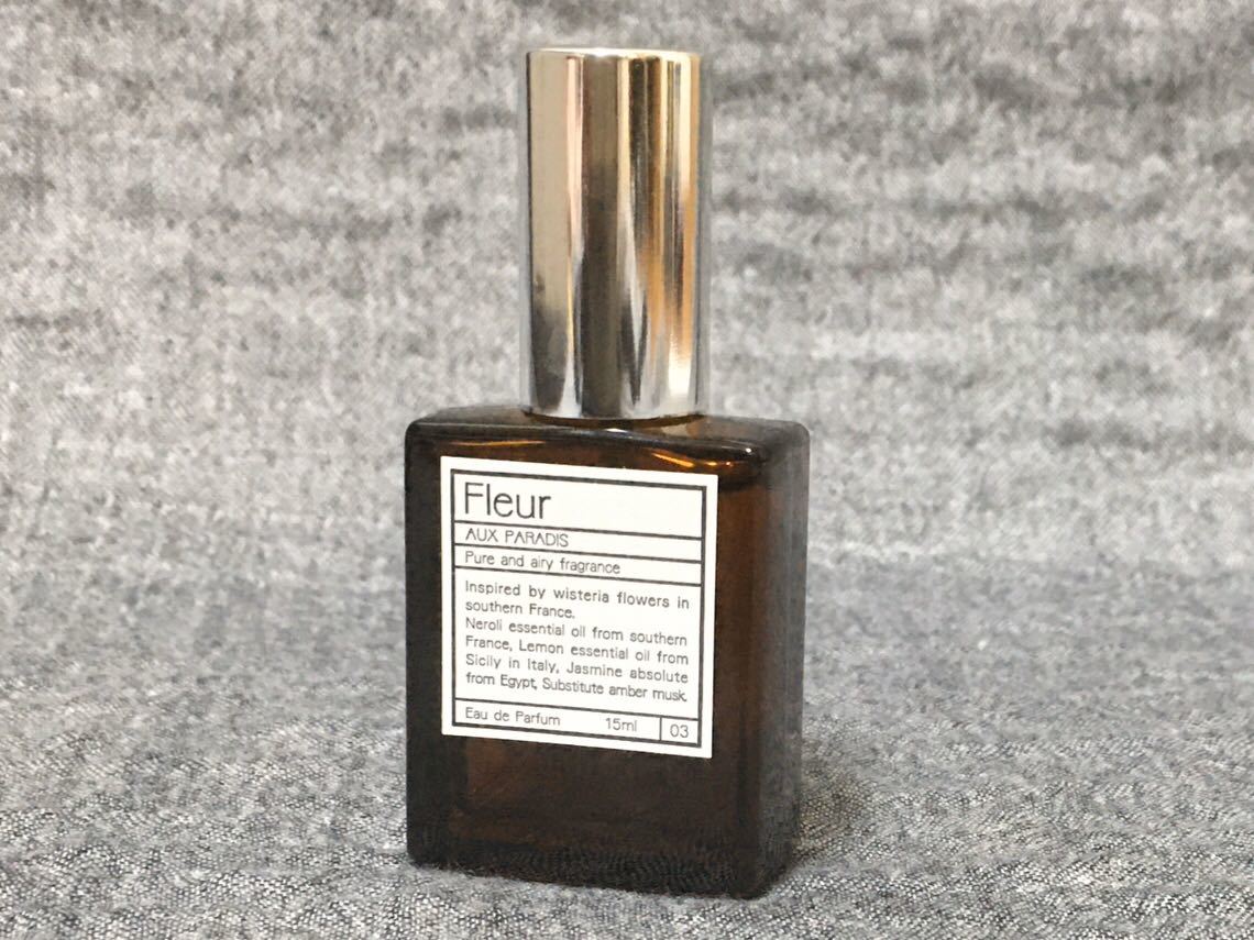 【未使用に近い】G2K349 新品同様 オゥパラディ AUX PARADIS フルール Fleur オードパルファム EDP 香水 15mlの ...