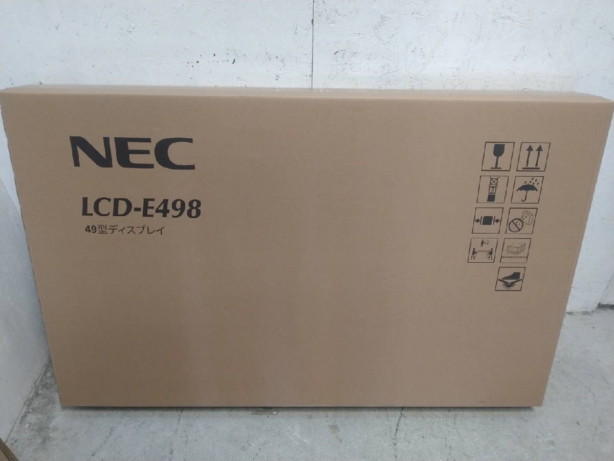 【未使用】新品未開封 NEC 49型 4K液晶ディスプレイ LCD-E498 高品質LEDバックライト オフィス環境や店内環境にも調和するスタイリッシュデザインの落札情報詳細 - Yahoo ...