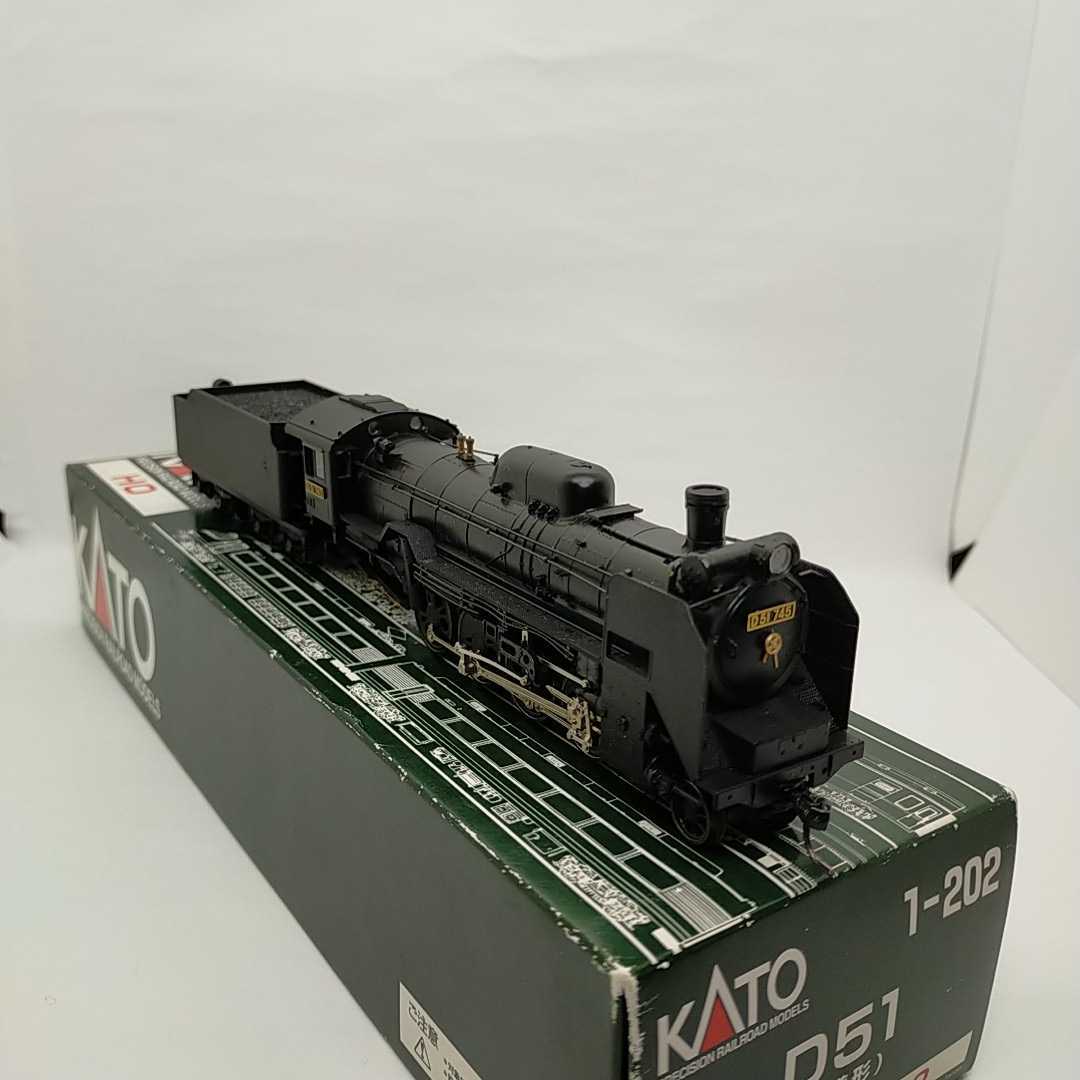 【全体的に状態が悪い】ジャンク KATO 1-202 D51 標準形 ヘッド、テンダーテール点灯OK 動作良好 テンダー連結部破損の落札情報 ...