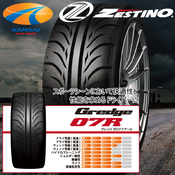 【未使用】新品 ZESTINO Gredge 07R 235/40ZR17 2本 ゼスティノ タイヤの落札情報詳細 - ヤフオク落札価格検索 ...