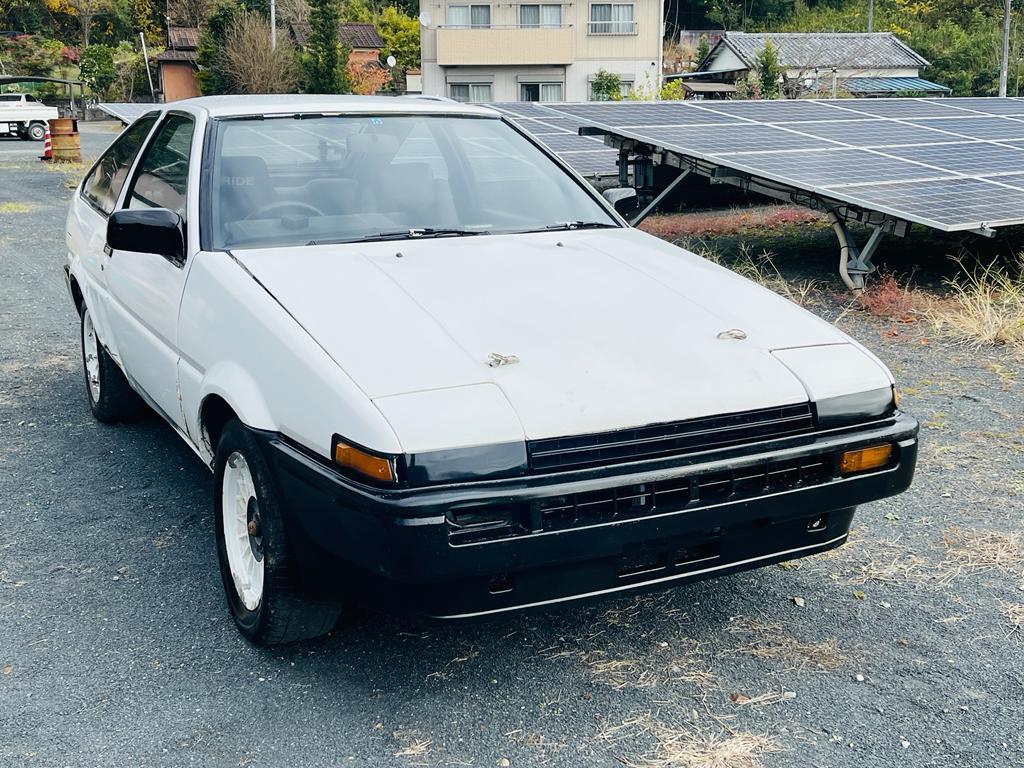 【走行距離 347,335 km】AE86 スプリンタートレノ GT－APEX 純正色＜2T7＞ハイテックツートン サンルーフ デジメタ パワステ エアコン E-AE86-FCMVF の落札 ...