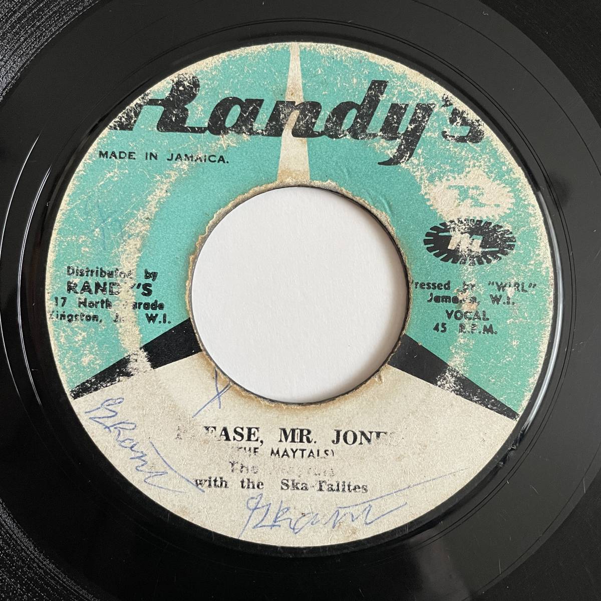 【傷や汚れあり】【SKA】PLEASE, MR. JONES / The Metals with Ska-Talites 視聴フル の落札情報 ...