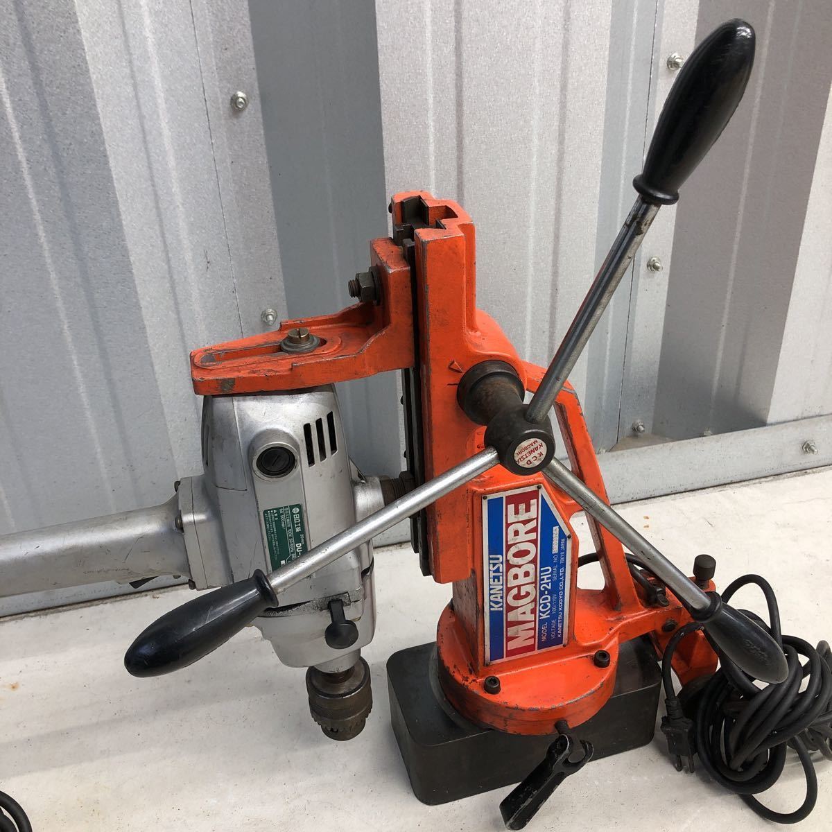 【傷や汚れあり】磁気ボール盤 マグボール KANETSU KCD-2HU 日立工機 DU-PN2 動作確認済みの落札情報詳細 - Yahoo ...