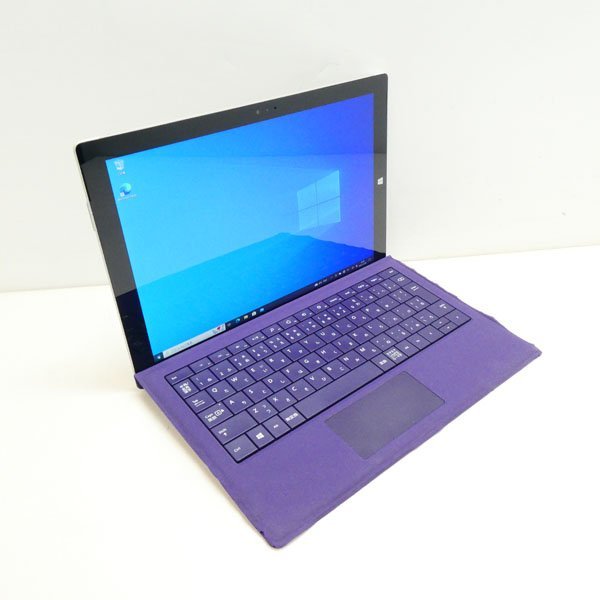 【傷や汚れあり】 888円スタート/Microsoft Surface Pro 3 (1631)/Win10/Intel Core i5-4300U/1.90GHz/メモリ4GB ...