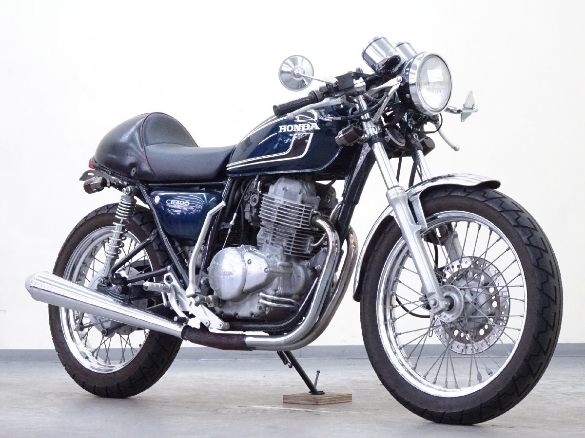 【やや傷や汚れあり】最終出品 ホンダ CB400SS 【動画有】ローン可 車検残有 カフェレーサー セパハン シングルシート バックステップ ...