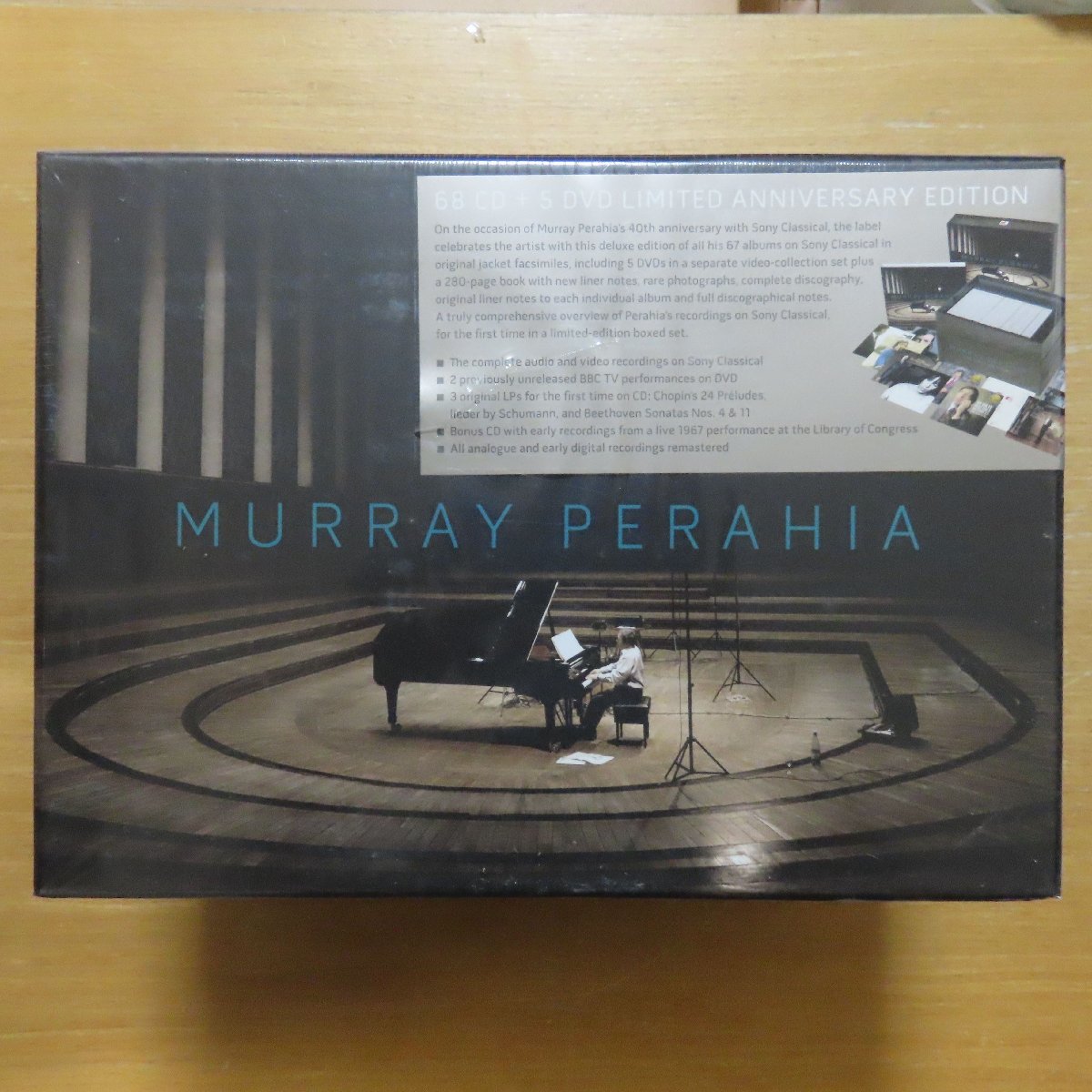【やや傷や汚れあり】34069403;【未開封/68CD+5DVDBOX】マレイ・ペライア / Murray Perahia The ...