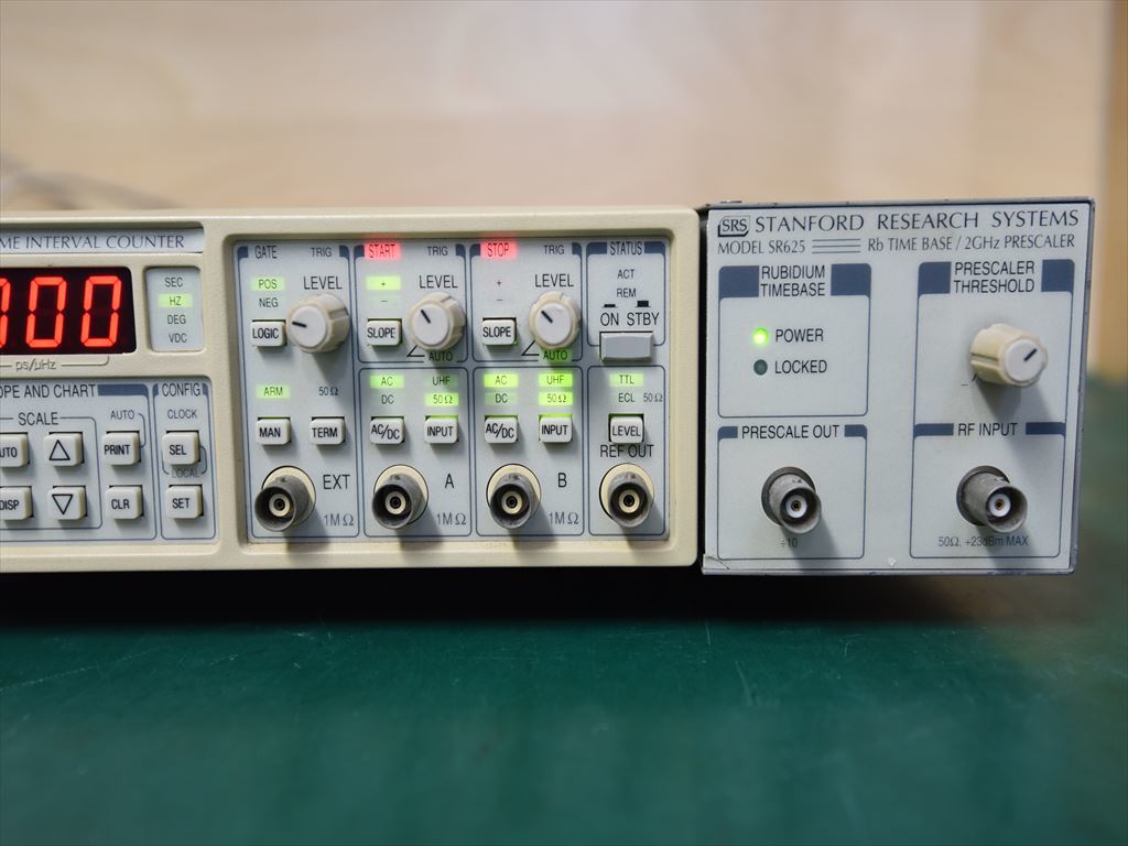 【やや傷や汚れあり】Stanford Reseach Systems Model SR620 Universal Time Interval ...