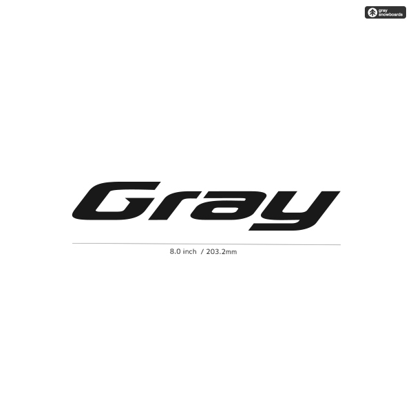 【未使用】【GRAY】グレイ★09★ダイカットステッカー★切抜きステッカー★JPN2★8.0インチ★20.3cmの落札情報詳細 - ヤフオク落札価格情報 オークフリー