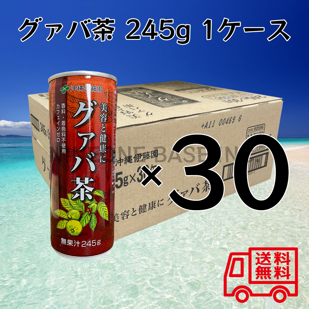 【未使用】グァバ茶 245g 1ケース 30本 バンシルー 沖縄伊藤園の落札情報詳細 - ヤフオク落札価格検索 オークフリー
