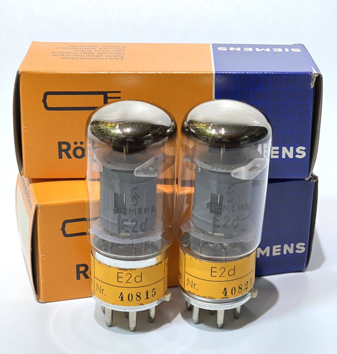【未使用に近い】【美品】SIEMENS シーメンス ★E2d★ 真空管 2本セット 元箱付きの落札情報詳細 - ヤフオク落札価格検索 オークフリー