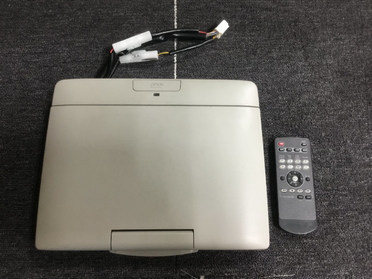 【やや傷や汚れあり】トヨタ 純正 リアモニター フリップダウンモニター V11t R62c 08540 00420 B0 映像確認済み の落札