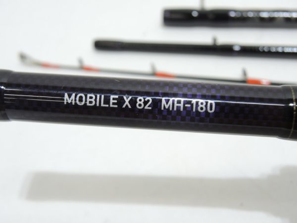 【やや傷や汚れあり】n4088kny DAIWA ダイワ MOBILE X モバイル X 82 MH-180 05500179 ベイト用 ライトゲーム ロッド 217934 [122 ...