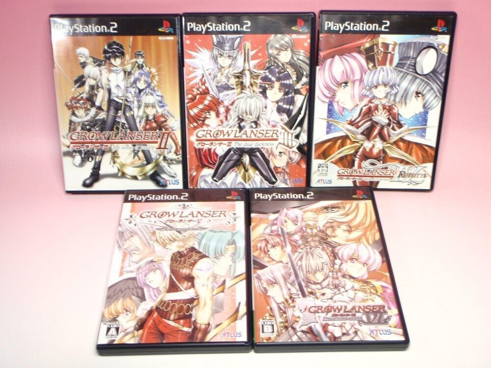 【傷や汚れあり】中古 PS2 5巻セット グローランサー II III IV Return V Generations VI Precarious world 2 3 4 5 6 GROW ...