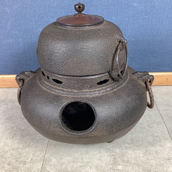 【傷や汚れあり】L4079【茶道具】茶釜 鉄製の落札情報詳細 - Yahoo!オークション落札価格検索 オークフリー