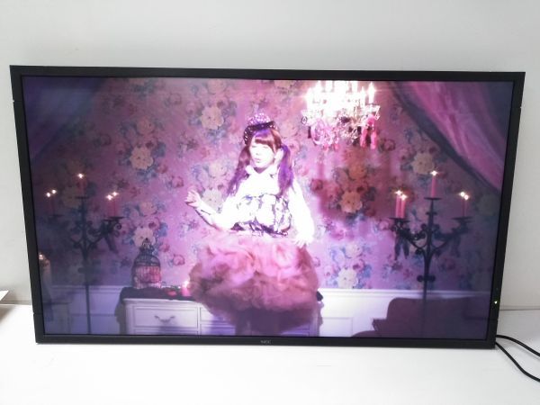 72245★SHARP 52型液晶ディスプレイ PN-E521 ② 【シャープ/インフォメーションディスプレイ/純正リモコン付】の落札情報詳細 - ヤフオク落札価格検索 オークフリー