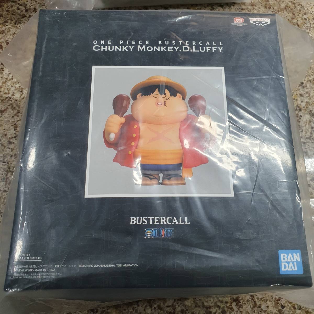 【未使用】未開封 バンダイ ONE PIECE BUSTERCALL Chunky Monkey.D.Luffy フィギュア ワンピース ...