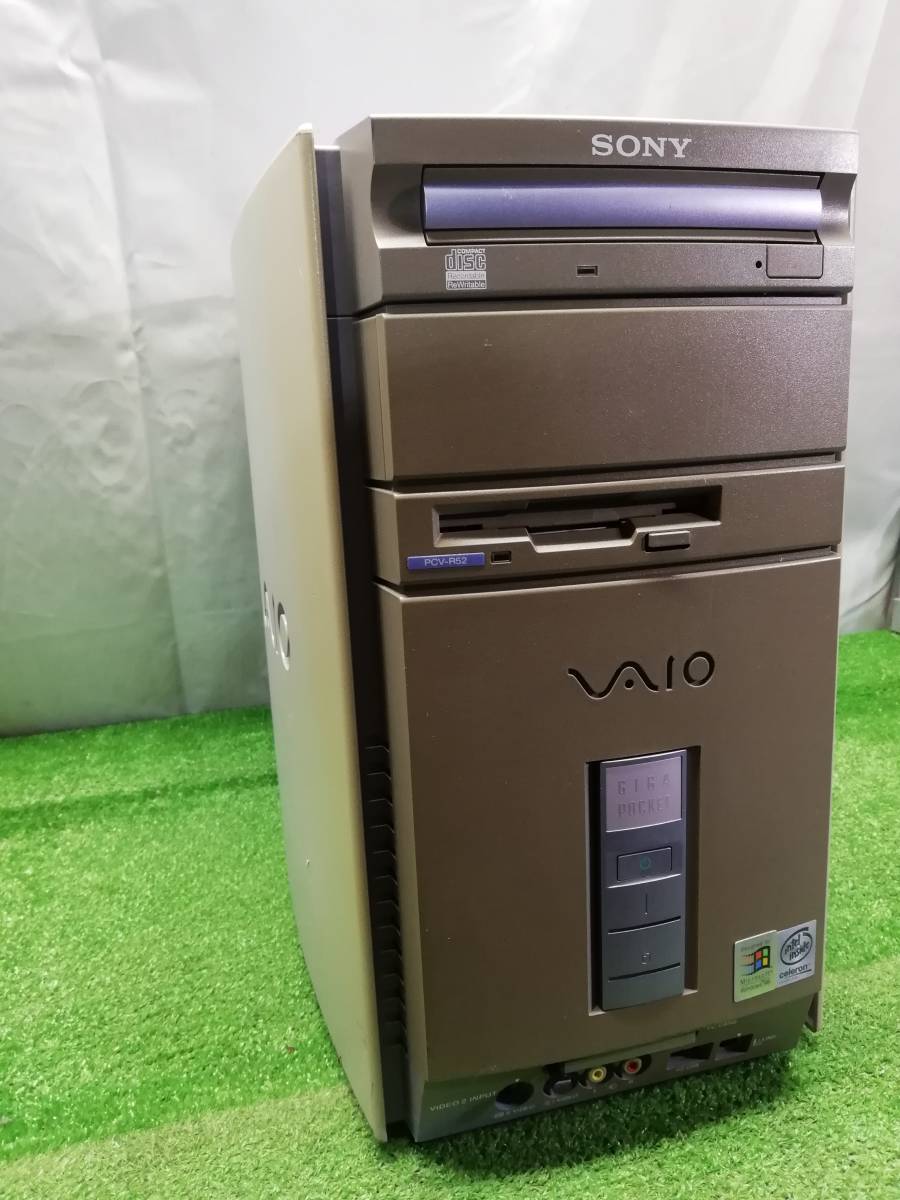 【やや傷や汚れあり】ソニー バイオ SONY VAIO PCV-R52 Personal Computer デスクパソコン 通電確認済み ...