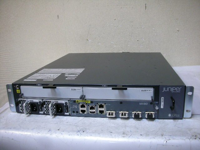【やや傷や汚れあり】JUNIPER MX80の落札情報詳細 - ヤフオク落札価格検索 オークフリー
