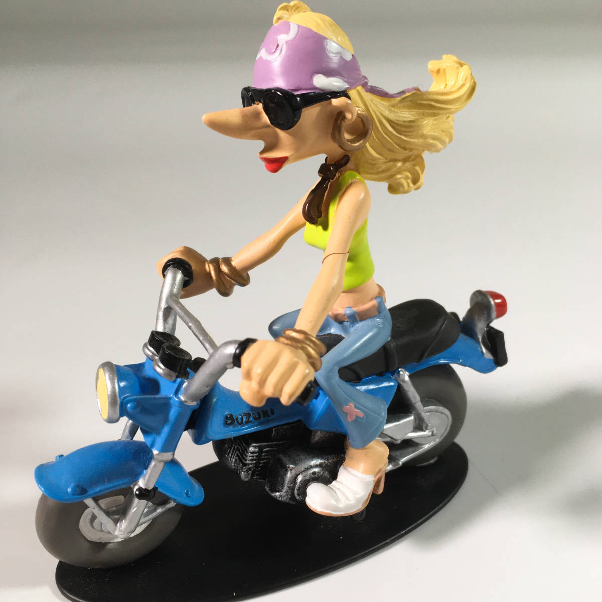 【やや傷や汚れあり】送料無料 Joe Bar Team ジョーバーチーム Suzuki スズキ VAN VAN 90 1/18 バイク ...