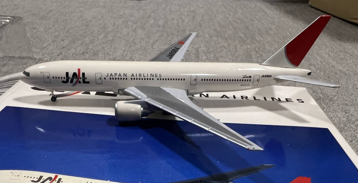 【未使用に近い】ヘルパ herpa 506625 B777-200 JAL アーク塗装 JA8984 1/500の落札情報詳細 - ヤフオク落札価格検索 オークフリー