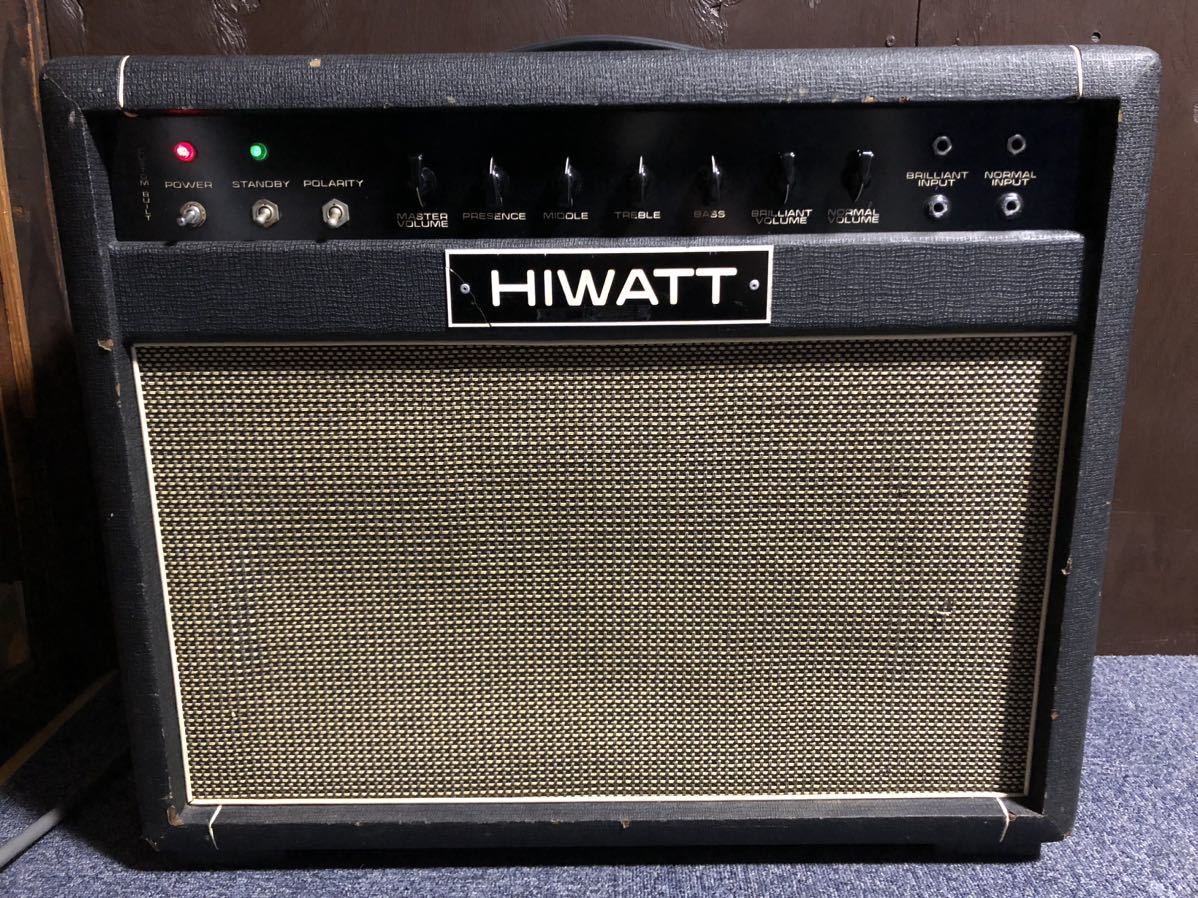 【やや傷や汚れあり】1974年製 HIWATT SA212 コンボアンプ パートリッジトランス ビンテージ ハイワット の落札情報詳細| ヤフオク落札価格情報 オークフリー