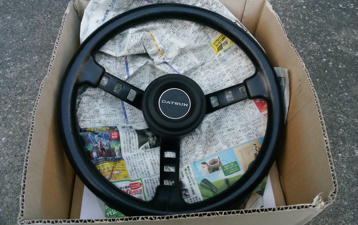 【目立った傷や汚れなし】【希少ニスモ】ダットサンコンペハンドルニスモ復刻 中古 ハコスカ ケンメリ S30Z ブタケツ サメブル ジャパン R30 510ブル 旧車 の落札情報詳細| ヤフオク ...