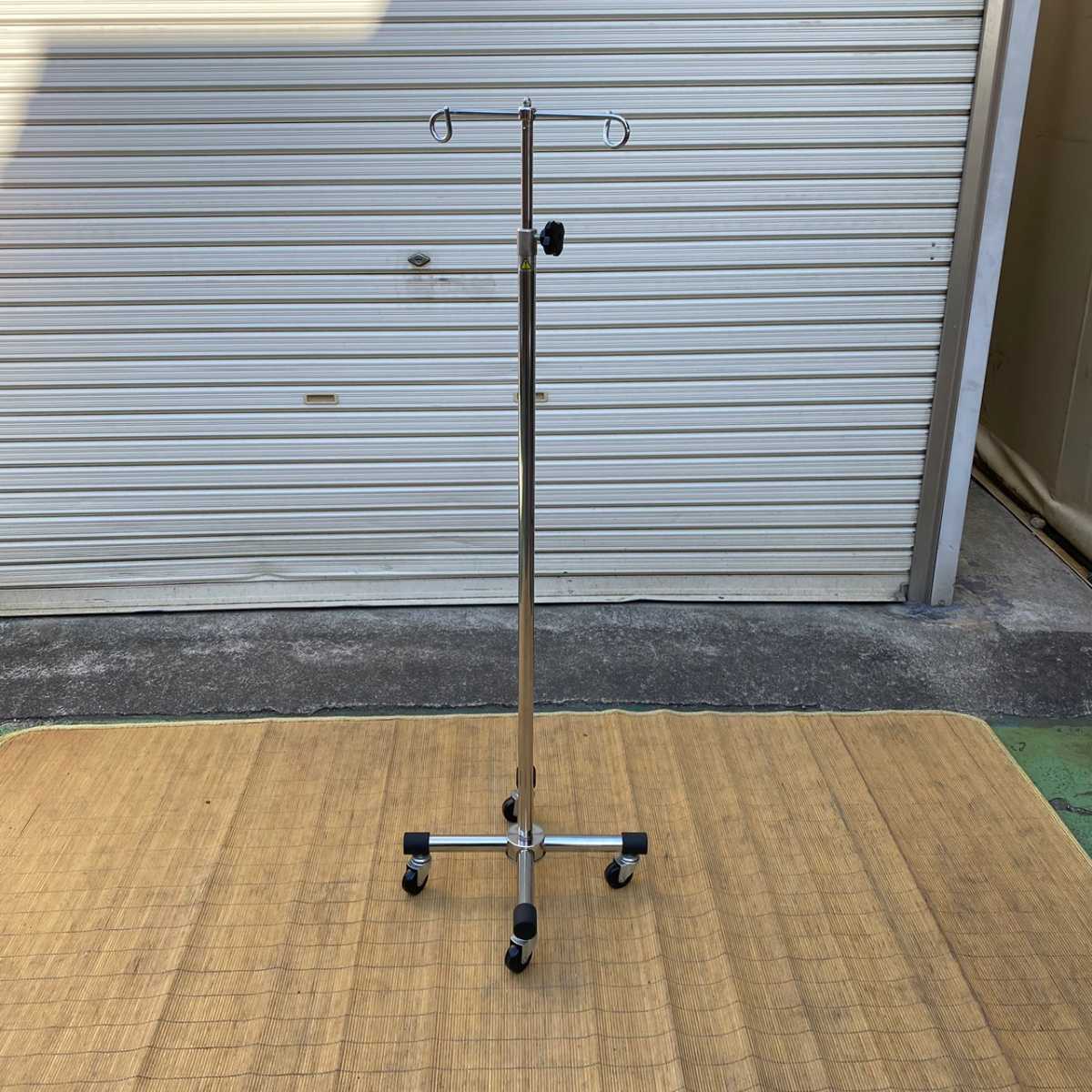 【傷や汚れあり】 【点滴スタンド】点滴台 輸液スタンド キャスター付き 高さ調節可 メディカル 備品 病院 介護施設 クリニック SKK7X 高さ127cm 家具59の落札情報詳細 ...