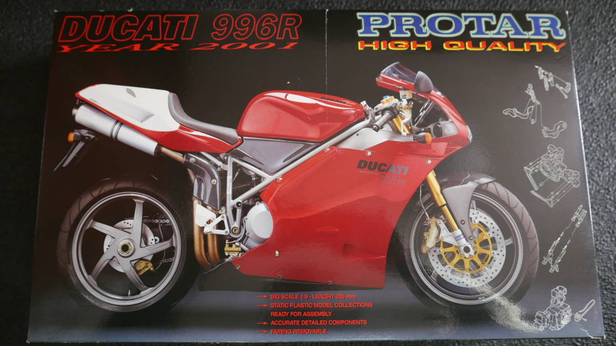 【傷や汚れあり】大型キット☆1/9 ドゥカティ750 スポーツ プロター PROTAR DUCATI 750 SPORTの落札情報詳細 ...