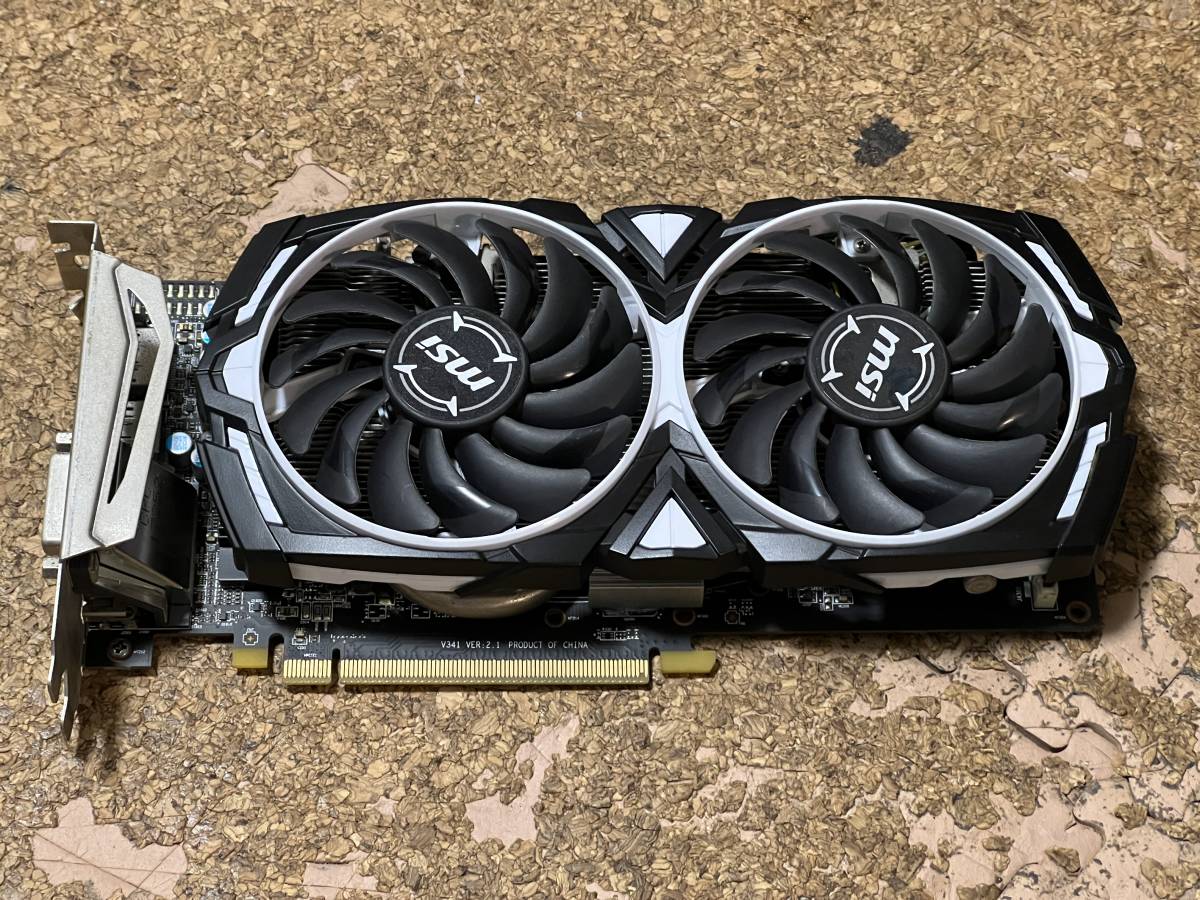 【目立った傷や汚れなし】MSI Radeon RX 470 ARMOR 4G OC 動作品の落札情報詳細 - ヤフオク落札価格検索 オークフリー