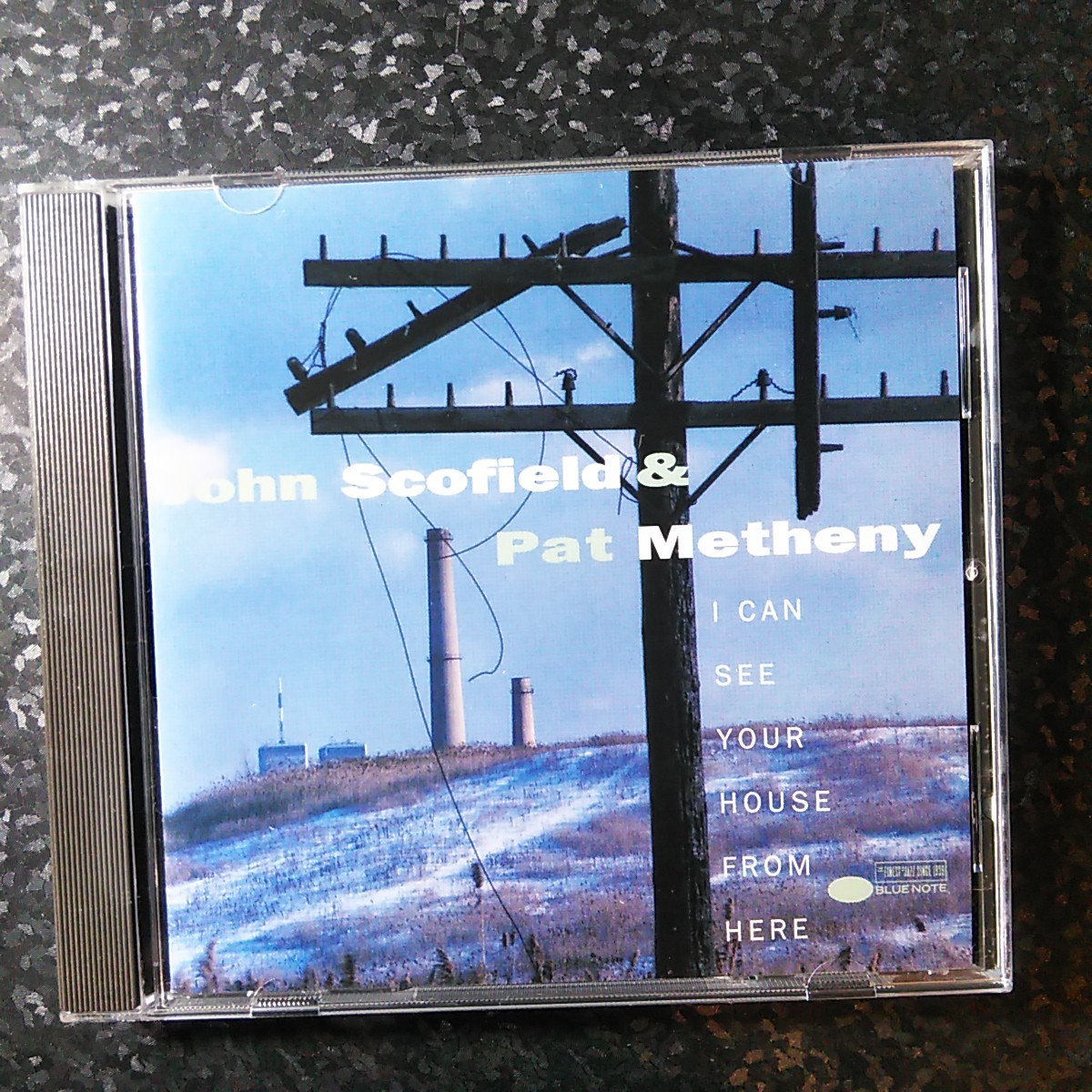 【目立った傷や汚れなし】17. John Scofield & Pat Metheny / I Can See Your House From ...